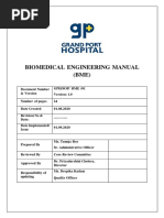Biomedical PPM PLAN | PDF | Biomedical Engineering | Engineering
