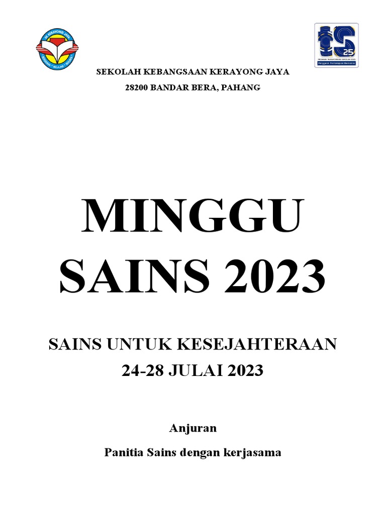 Minggu Sains | PDF
