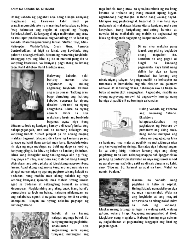 Anim Na Sabado NG Beyblade | PDF