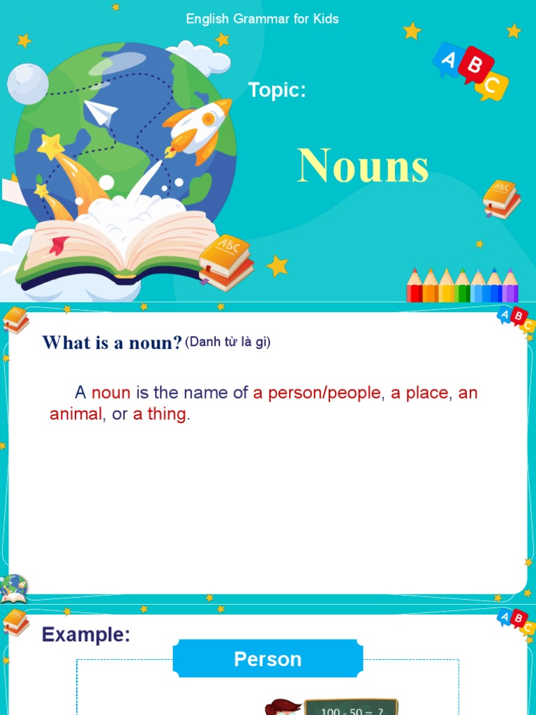 Grammar 1 - Noun | PDF | Linguistics | Grammar