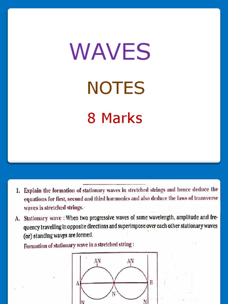 Waves Notes | PDF