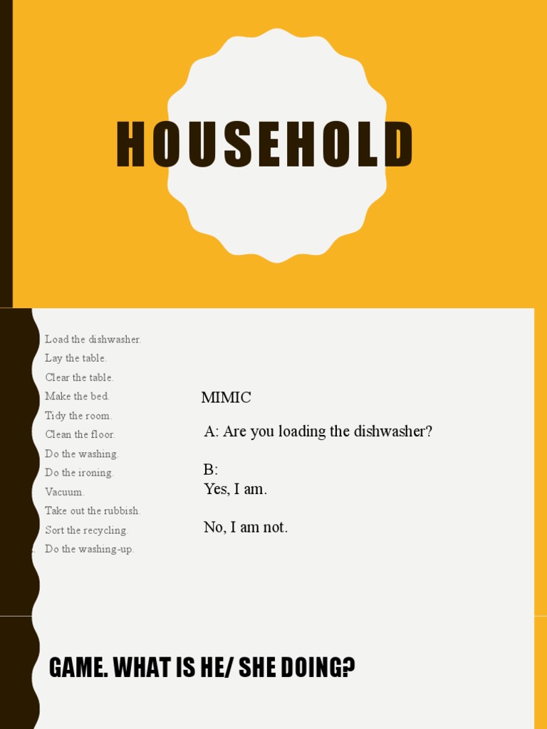 Unit 2 Household | PDF