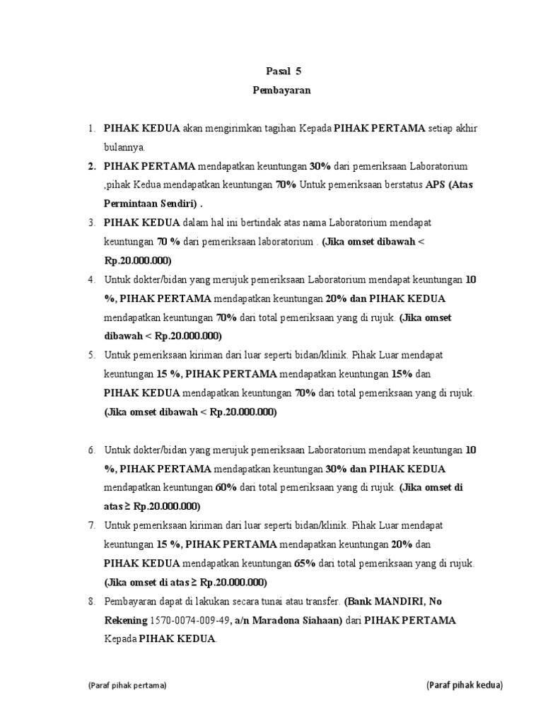 Skema Solusi Pembagian Hasil Lab | PDF