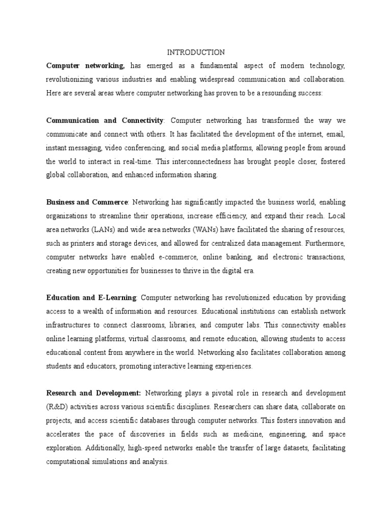 Network 1 | PDF | Computer Network | Educational Technology