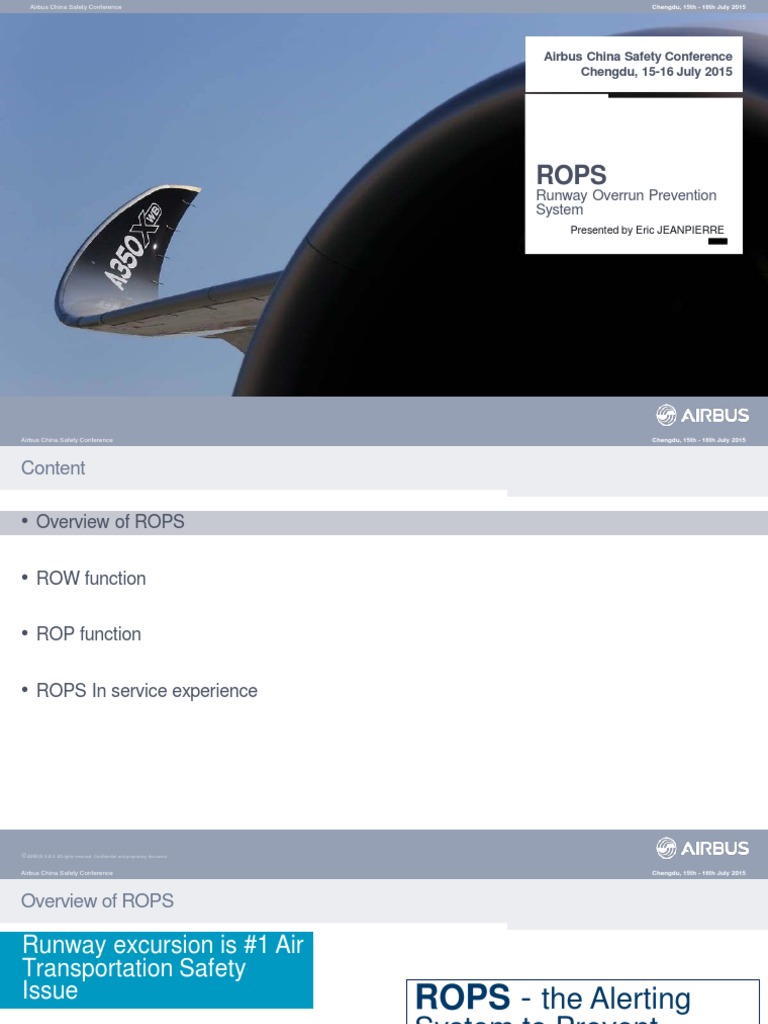 Longitudinal Runway Excursion ROPS Eric J | PDF | Runway | Transport ...