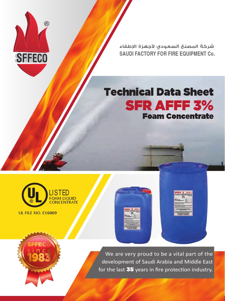 SFR Afff 3%: Technical Data Sheet | PDF | Materials | Building Materials