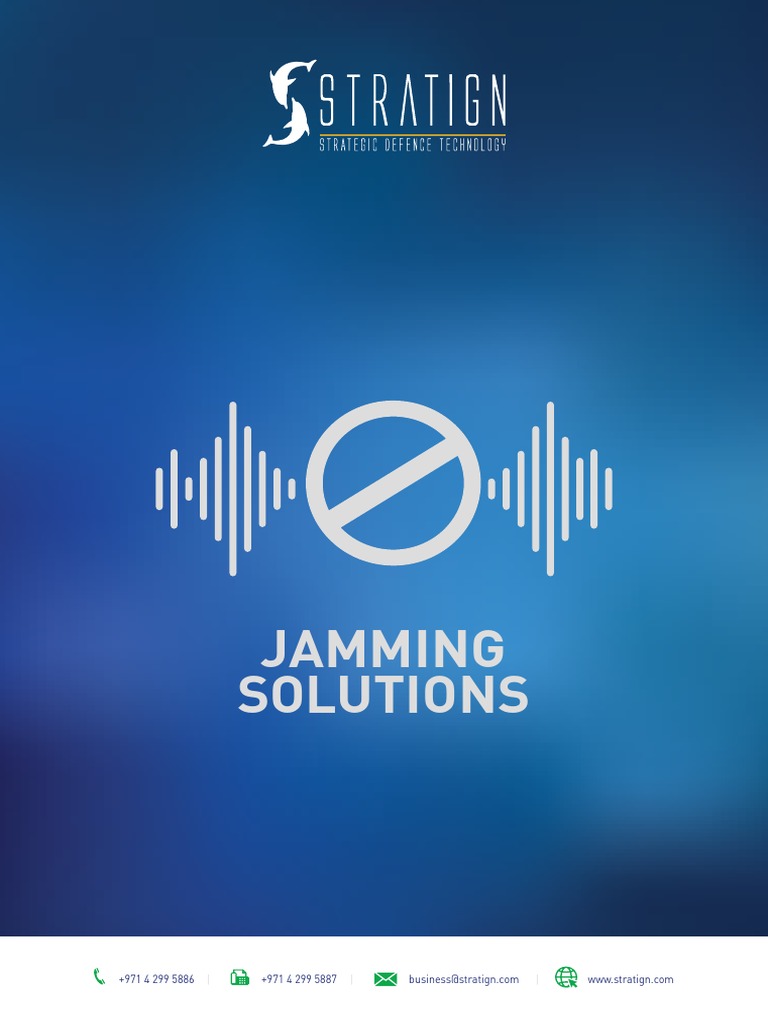 Jamming Solutions | PDF | Cellular Network | Unmanned Aerial Vehicle