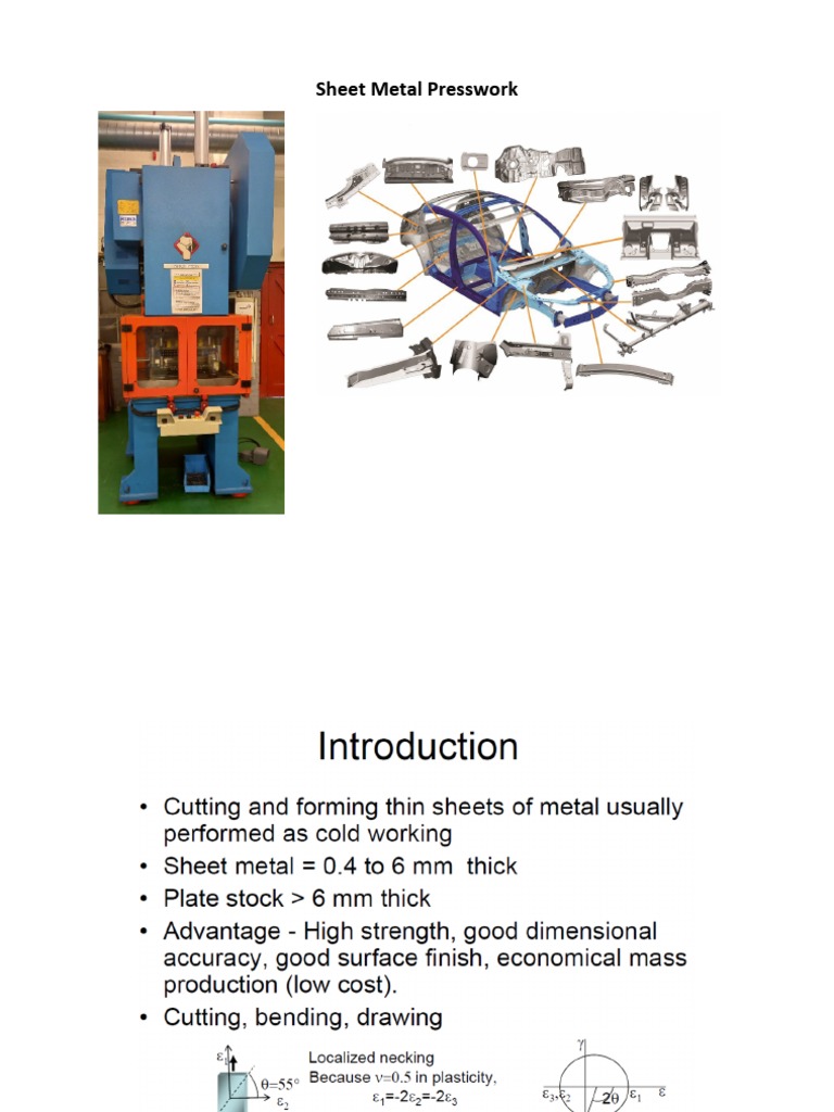 Metal Presswork | PDF | Sheet Metal | Metalworking