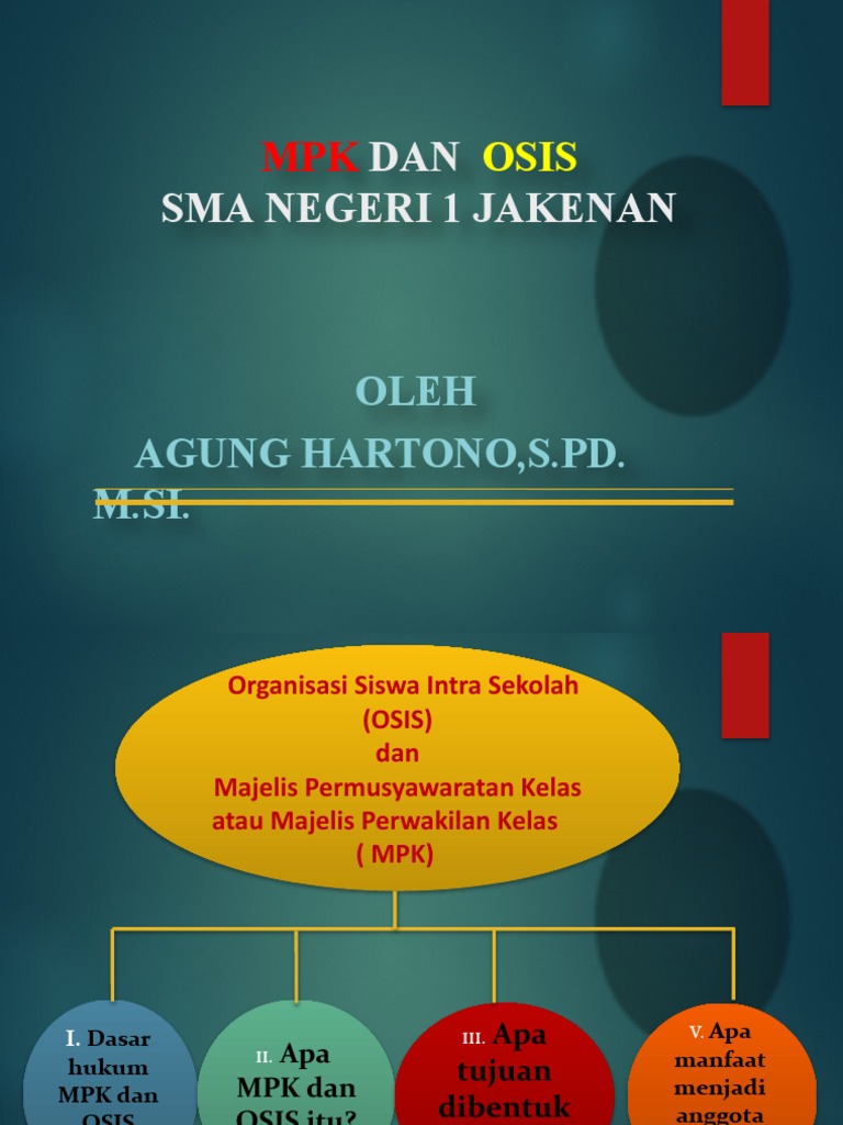 Peran dan Manfaat OSIS di Sekolah | PDF | Pengembangan Diri