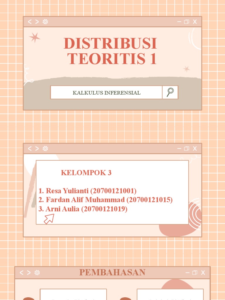Distribusi Teoritis 1 KLP 3 | PDF