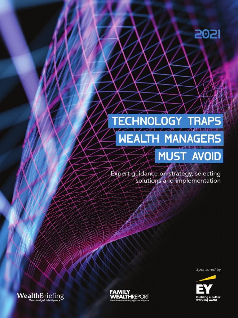 Technology Traps Wealth Managers Must Avoid 2021 | PDF | Cloud ...
