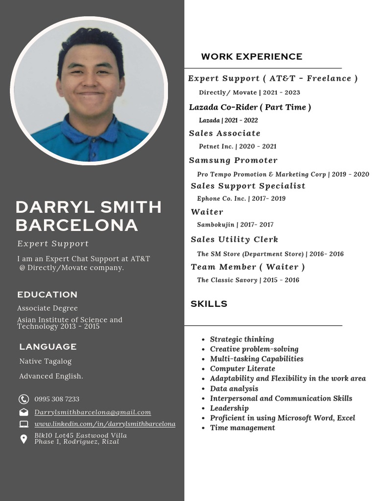 Darryl Smith's Professional Profile | PDF