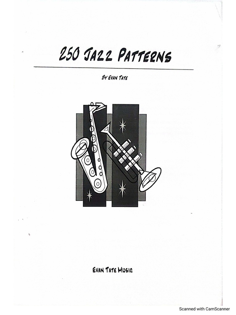 250 Jazz Patterns - Evan Tate | PDF