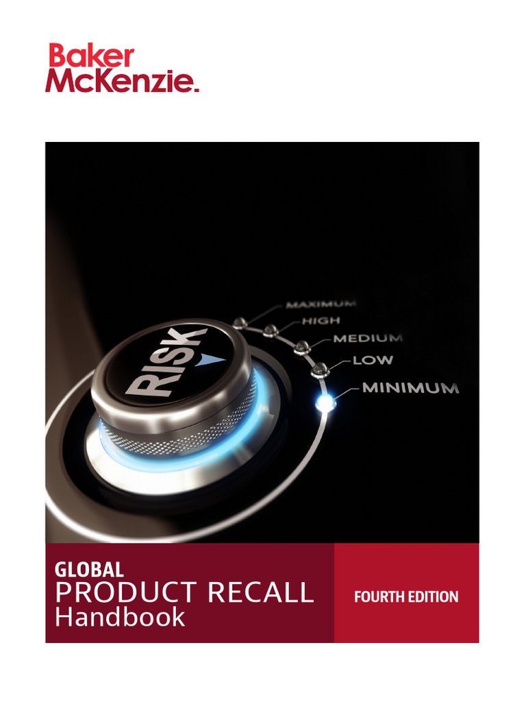 Product Recall: Handbook | PDF | Risk | Product (Business)