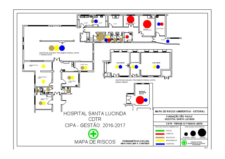 CDTR-MAPAS DE RISCO DO HOSPITAL-2016-2017-Model | PDF