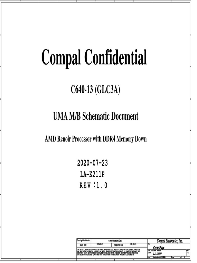 LA-K211P Yoga8-13ALC6 | PDF | Usb | Random Access Memory