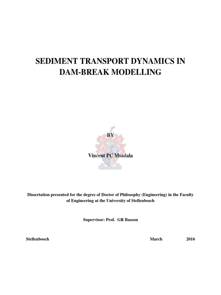 Msadala Sediment 2016 | PDF | Discharge (Hydrology) | Sediment