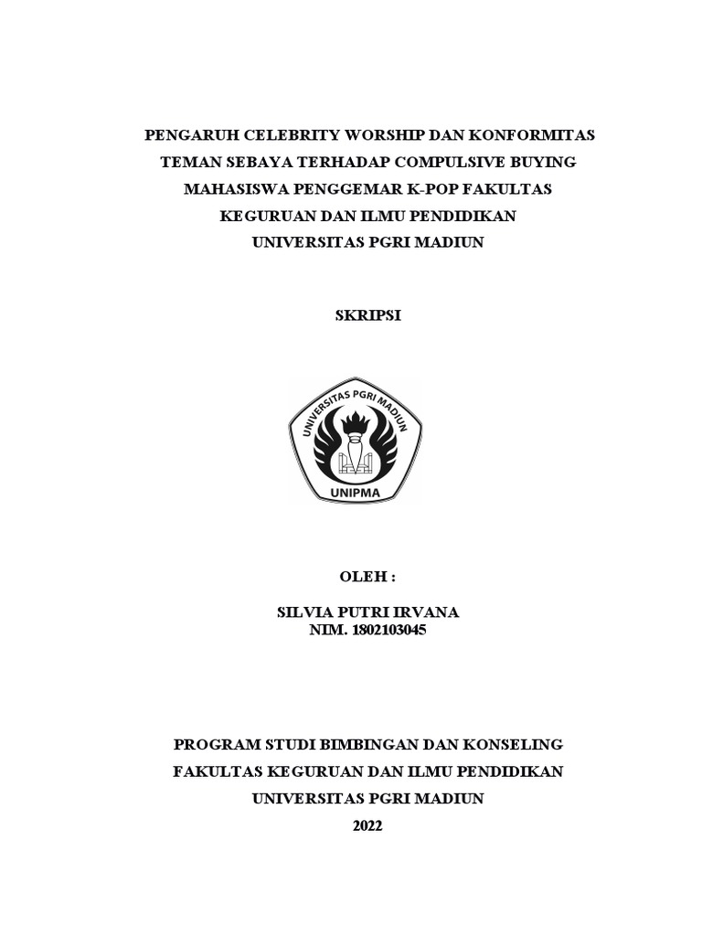Silvia Putri I - Skripsi 2021 - 2022 - Siap Cetak 1 | PDF
