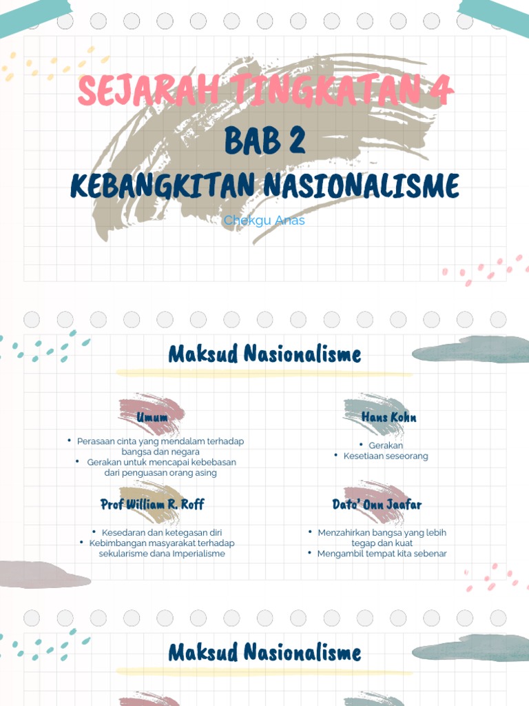 Sejarah f4 Bab 2 Chekgu Anas? | PDF