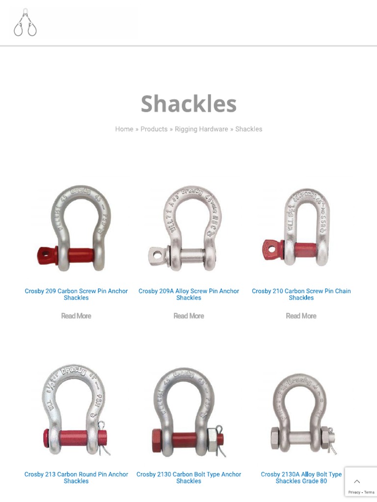Shackles | PDF