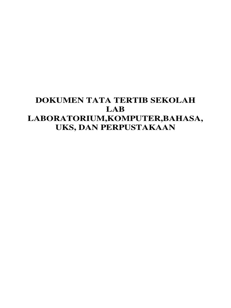 Dokumen Tatib | PDF