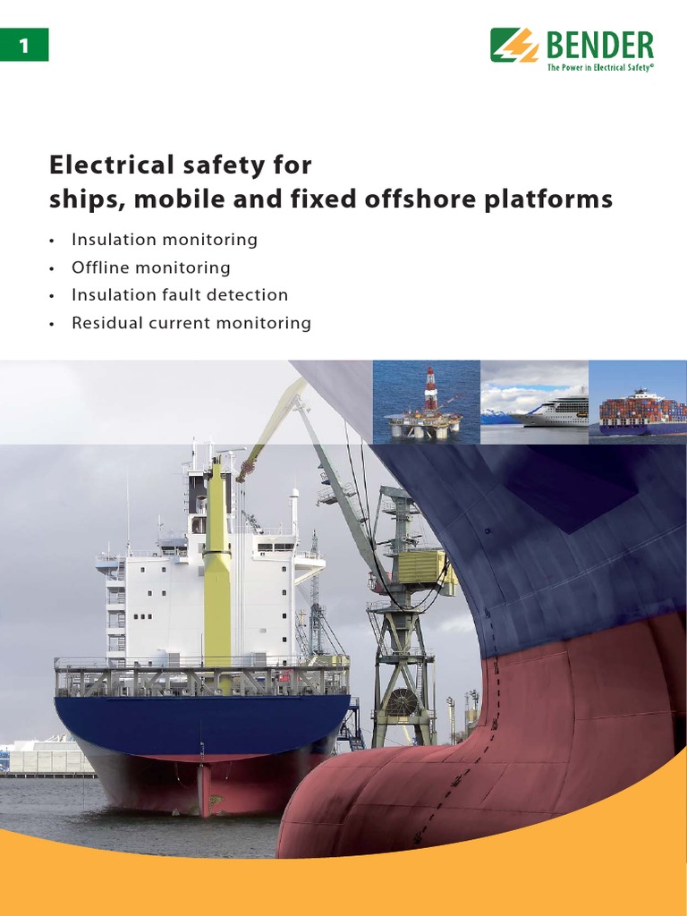 Electrical Safety For Ships, Mobile and Fixed Offshore Platforms | PDF ...