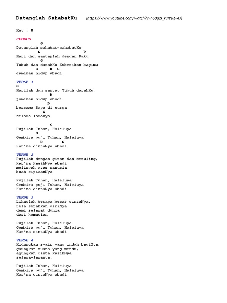 Datanglah Sahabatku Pdf