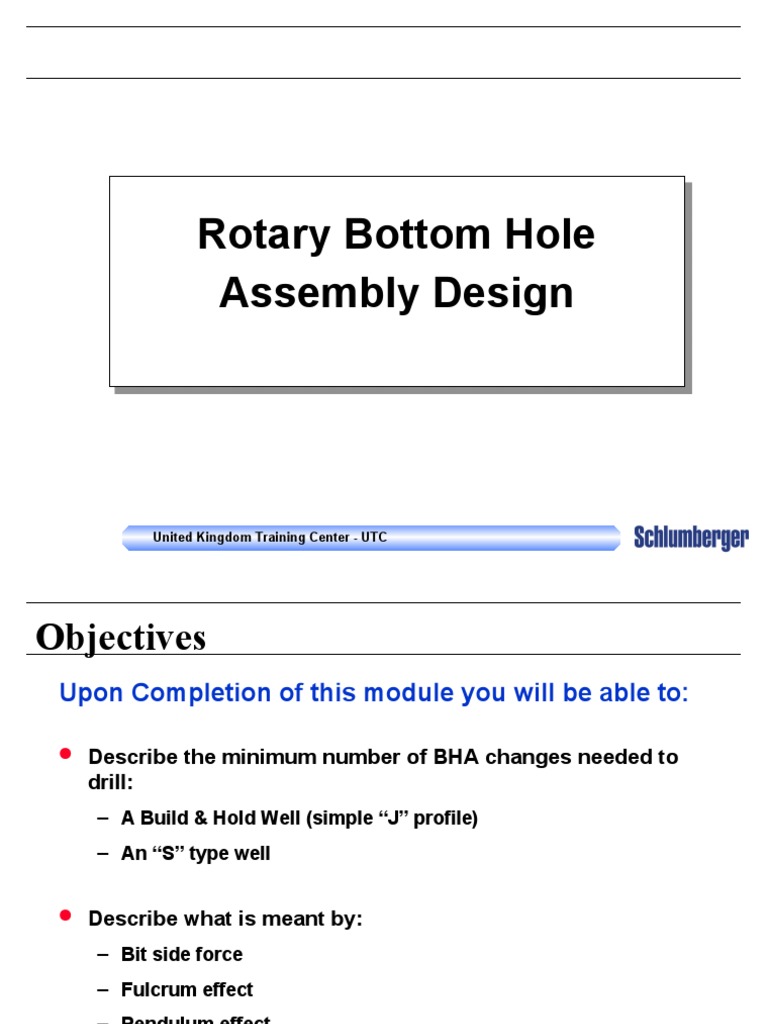 BHA Design | PDF | Stiffness | Mechanics
