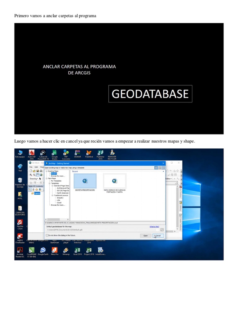 Arcgis Parte 01 | PDF | Informática | Software