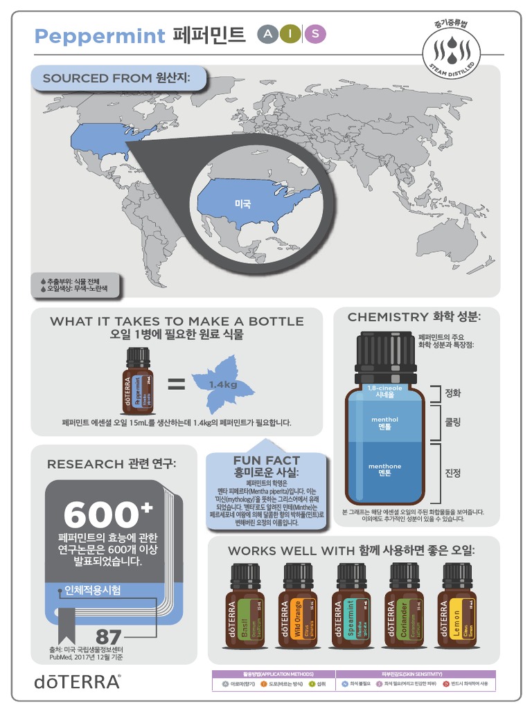 Peppermint Infographic | PDF