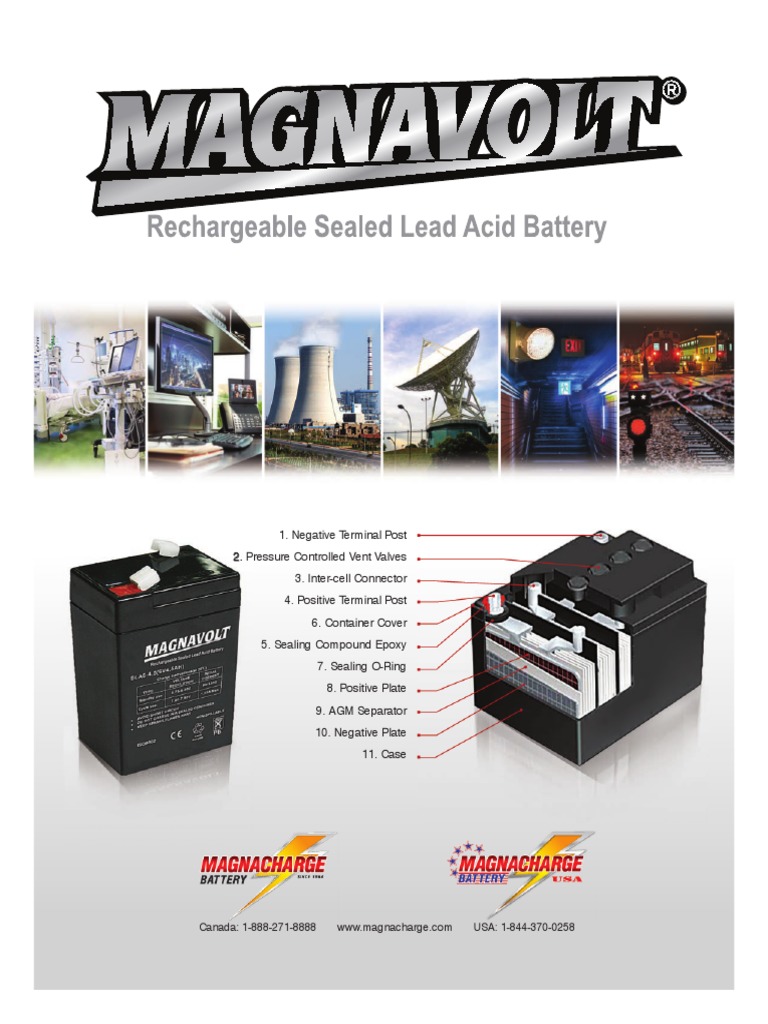 Magnavolt SLA Spec Brochure | PDF | Power Supply | Electricity