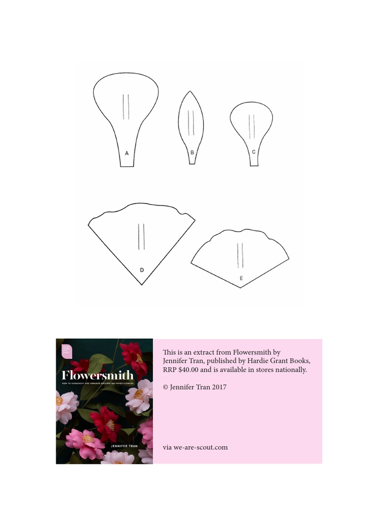 Nasturtium Flowers-Template | PDF