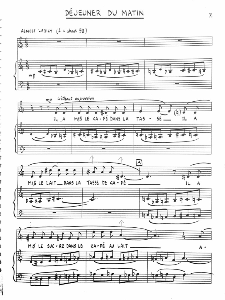 2B. Déjeuner Du Matin | PDF