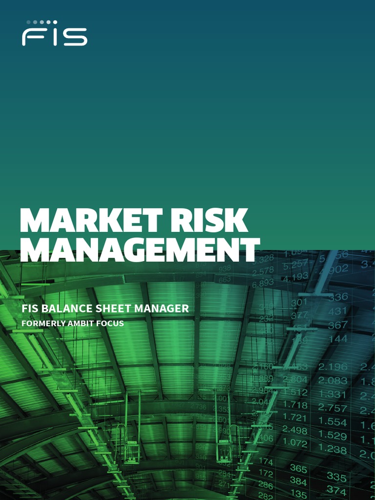 Market Risk Management | PDF | Value At Risk | Financial Risk