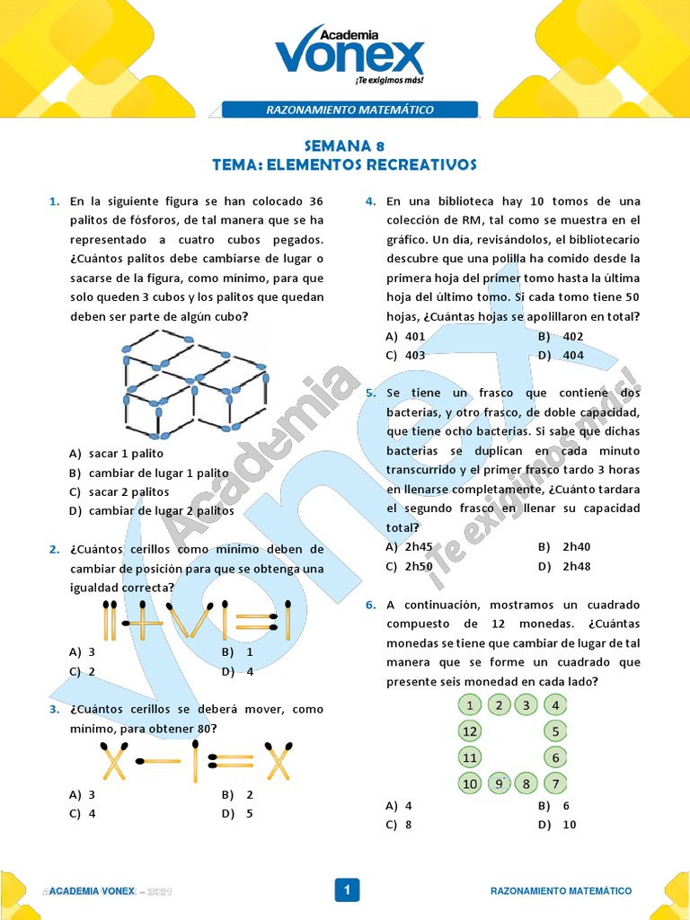 RM - 2022 - Iii - VC - S8 | PDF | Secuencia