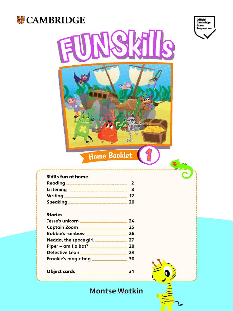 Fun Skills 1 Home Booklet | PDF