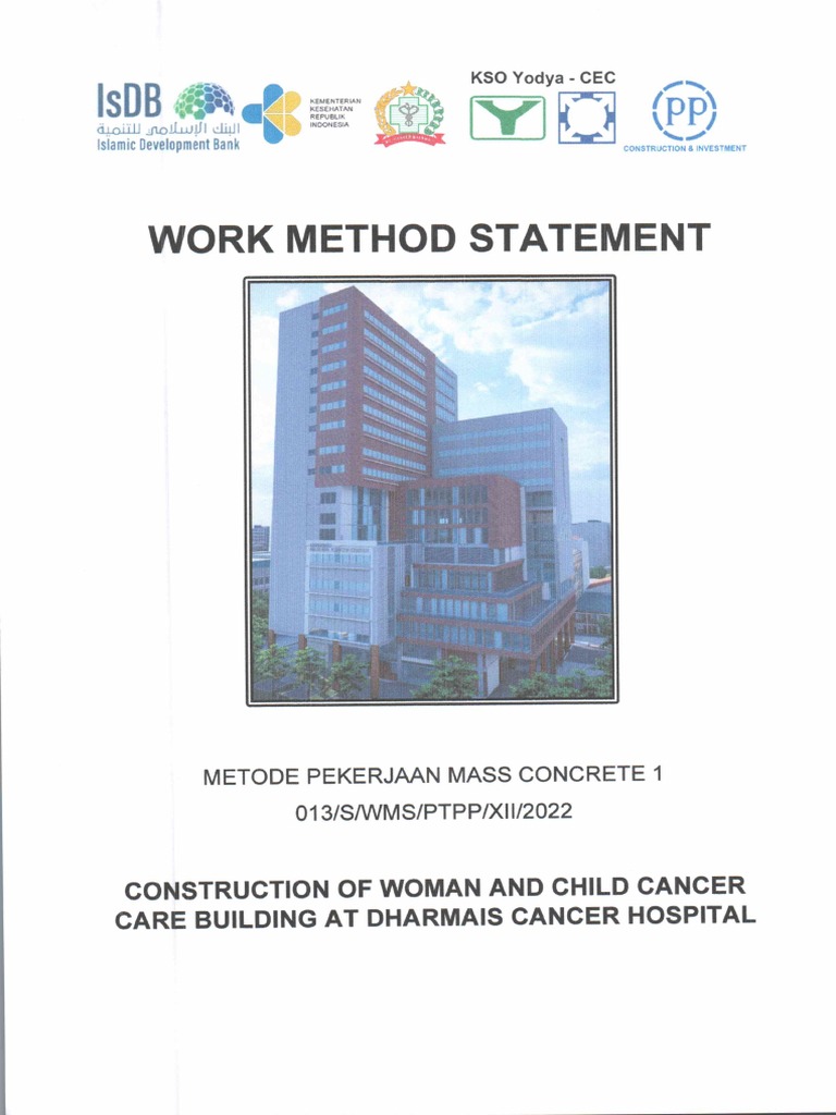 STR-13 Metode Pekerjaan Mass Concrete 1 | PDF