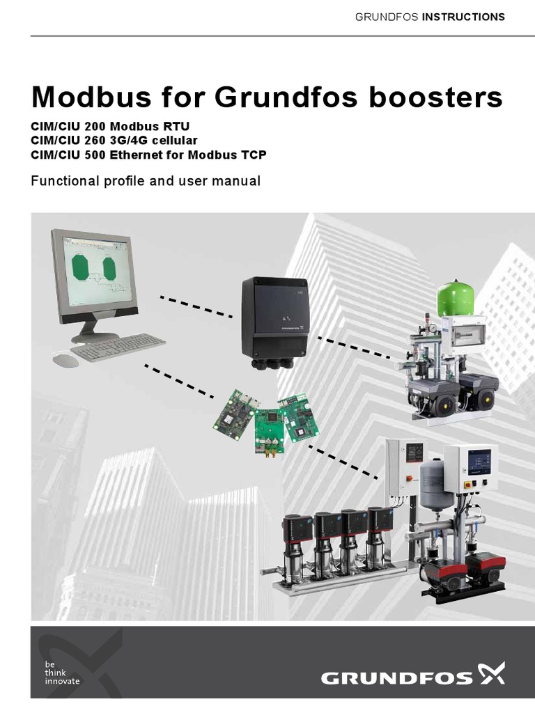 Grundfos Modbus RTU Setup Guide | PDF | Internet Protocol Suite ...