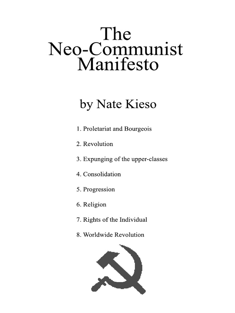 Neocommunism Booklet | PDF