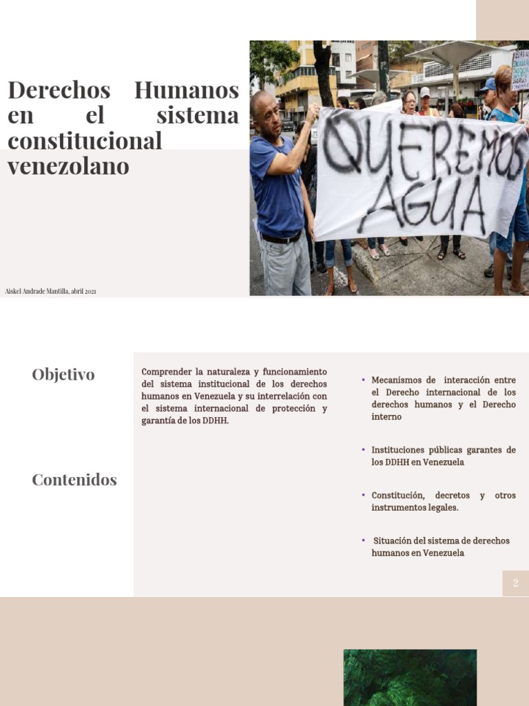 Ejemplos de derechos humanos en Venezuela | PDF | Derechos humanos ...
