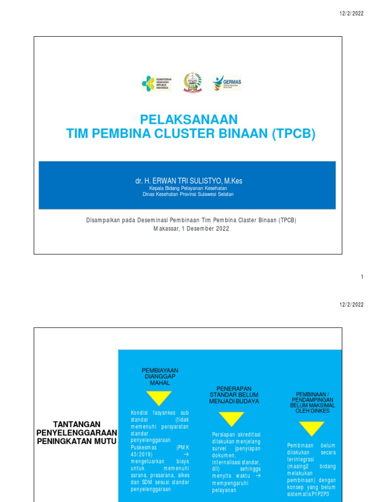 Kabid Pelaksanaan TPCB | PDF | Teknologi & Rekayasa