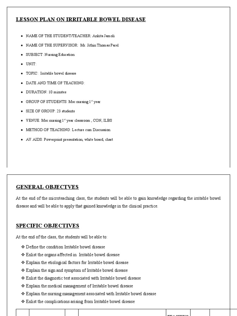 Irritable Bowel Disease | PDF | Irritable Bowel Syndrome | Constipation