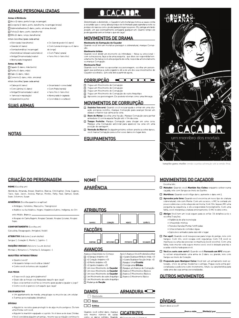 Savage Worlds - Interface Zero 2.0 (Português) | PDF