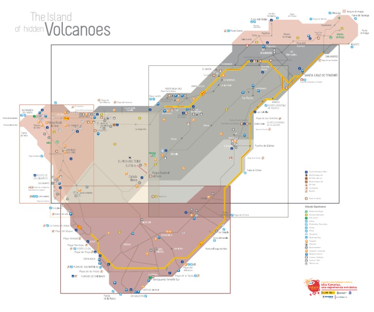 Mapa Volcanes | PDF