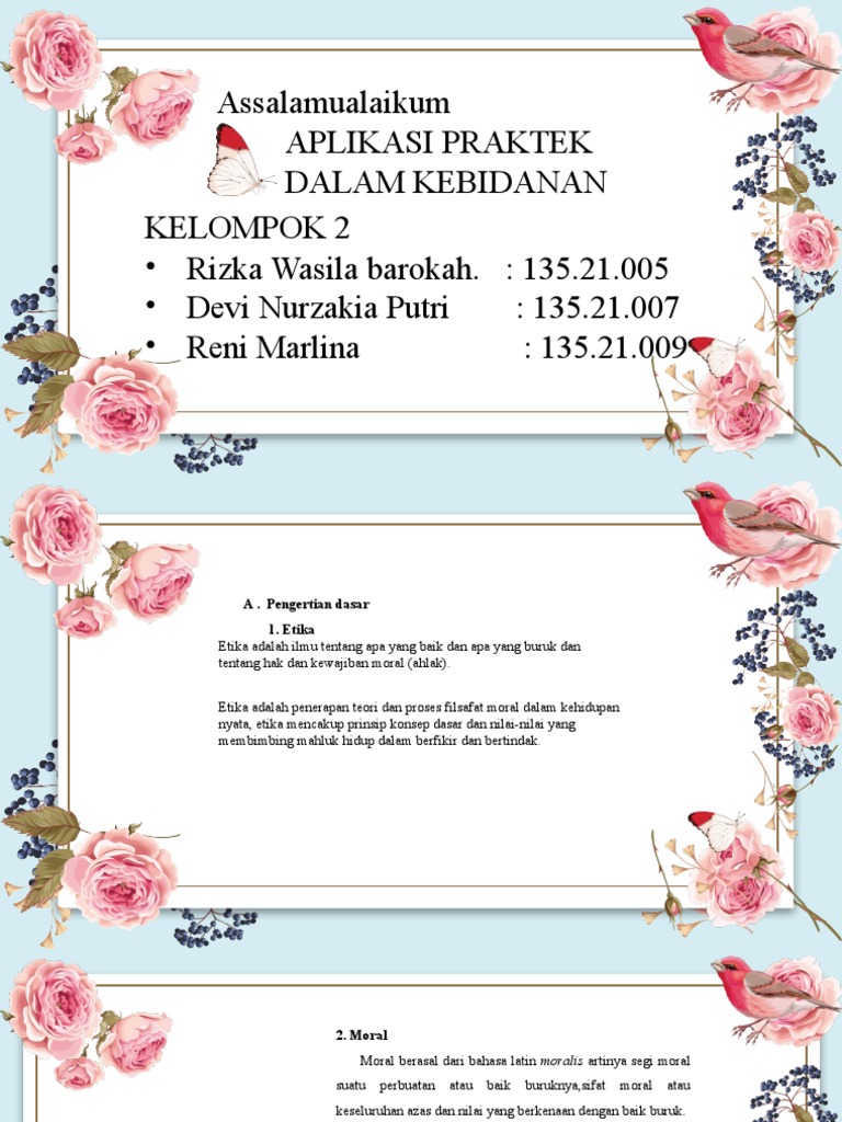 Aplikasi Praktek DLM Kebidanan | PDF