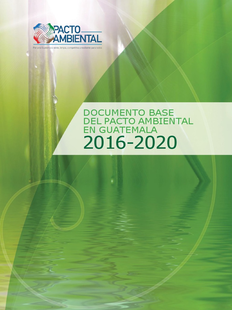 Pacto Ambiental Guatemala | PDF | Los bosques | Guatemala