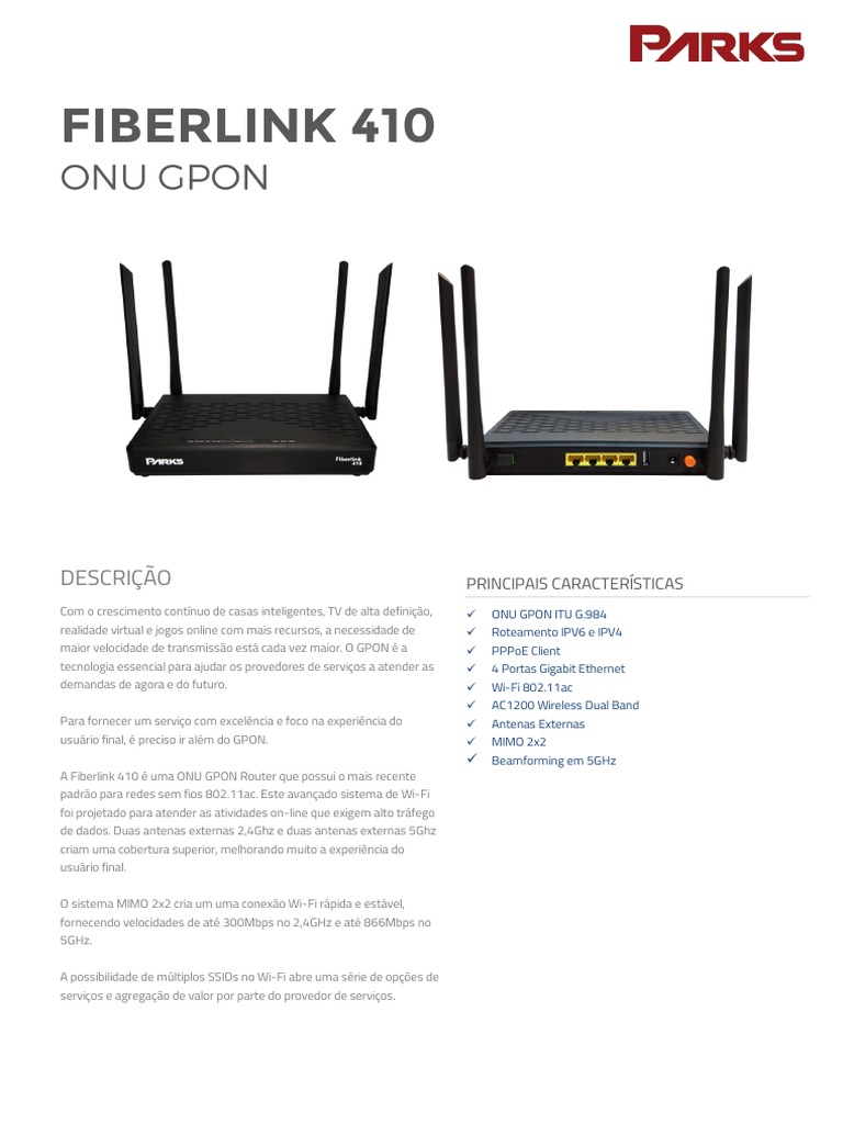 Fiberlink 410 | PDF | Wi-Fi | Ethernet