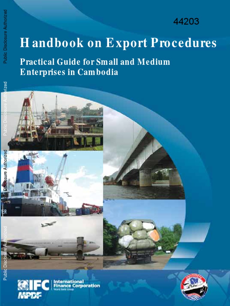 Handbook On Export Procedures | PDF | Cargo | Trade