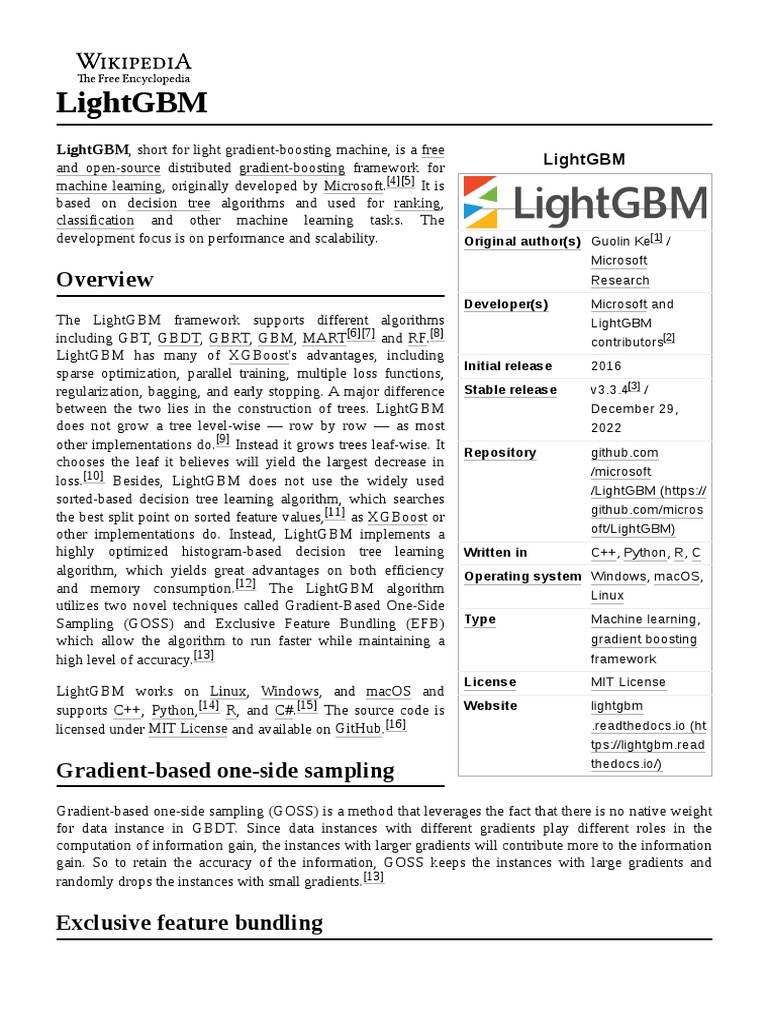 Light GBM | PDF | Machine Learning | Software