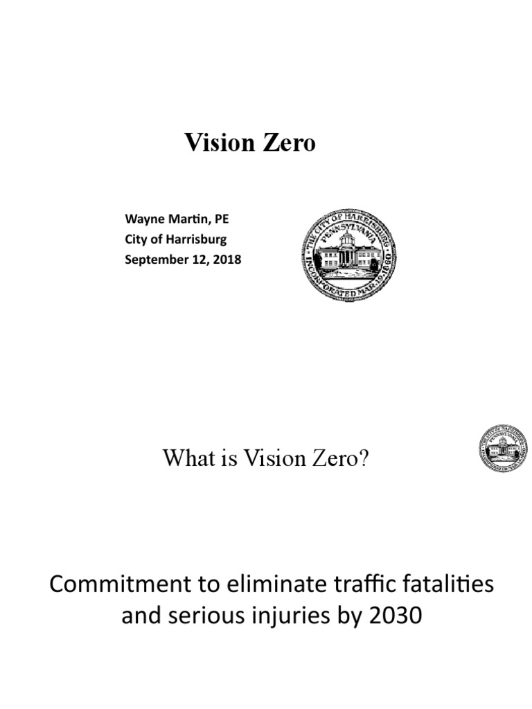 Vision Zero Presentation | PDF